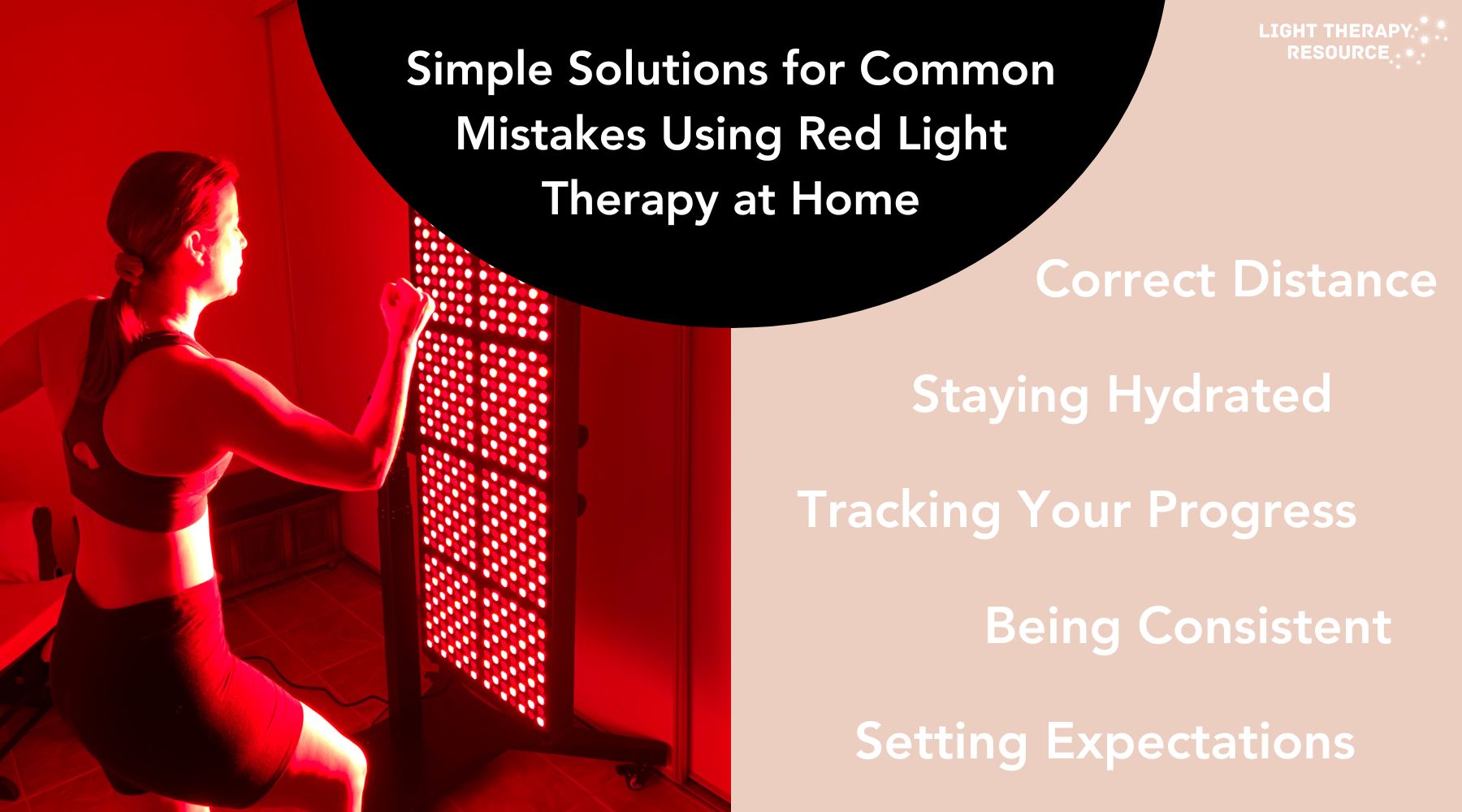 Mistakes You Might Be Making Using Red Light Therapy at Home – Light ...